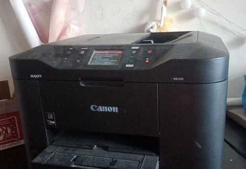 Принтер canon мфу MB 2340 с ошибкой 5205