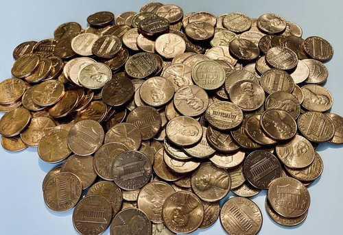 Монеты U. S. A. погодовка 1, 5, 10 центов