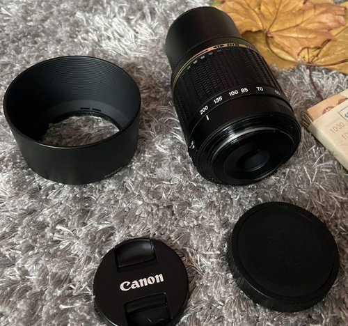 Объектив Tamron 55-200 для Canon