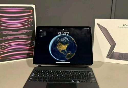iPad Pro M2 256gb 4th gen 2022 + keyboard + stand