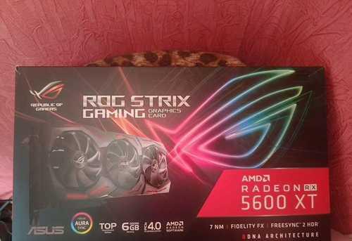 Видеокарта RX 5600 XT 6GB Asus rog strix