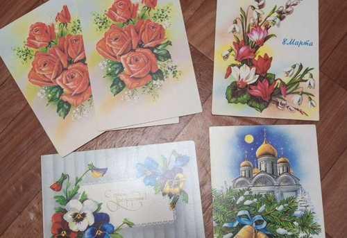 Советские открытки художника Е. Куртенко