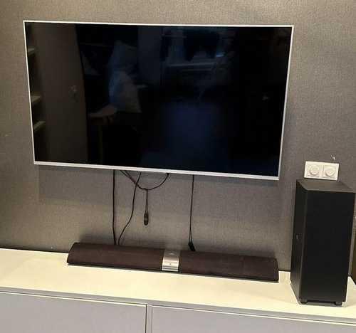 Телевизор sony и саундбар philips fidelio