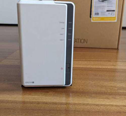 Сетевое хранилище NAS synology DS216j