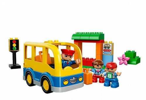 Lego duplo школьный автобус, ферма, животные