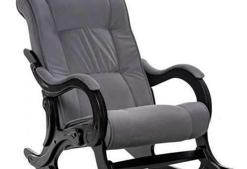Кресло-качалка модель 77 (Венге / ткань V 32)