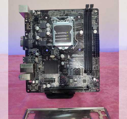 Мат. плата ASRock H81M-VG4/LGA1150/DDR3/mATX