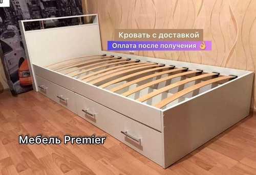 Кровать односпалная Новая