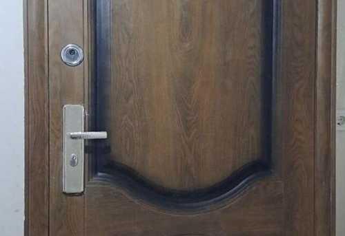 Металлическая дверь бу