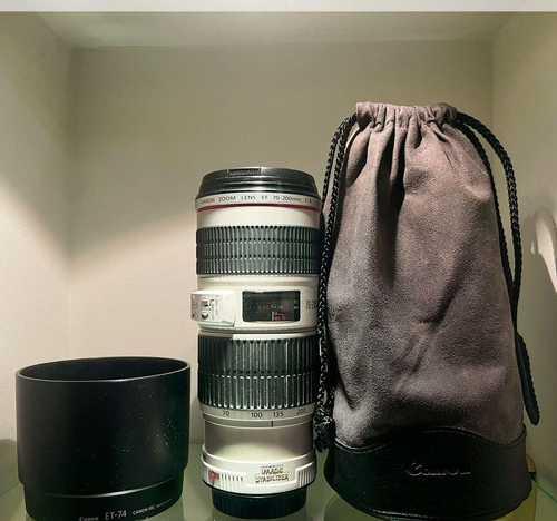 Объектив Canon ef 70-200 1:4 L IS