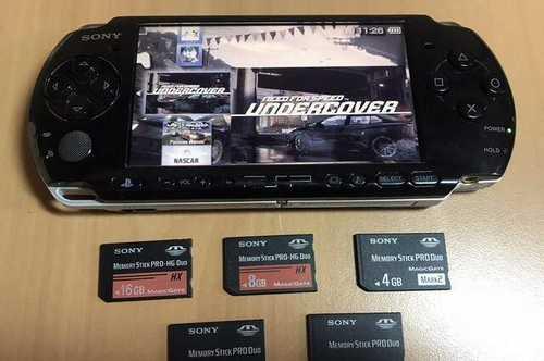 Карта памяти для psp с играми Зарядка Аккум