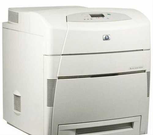 Принтер HP Color LaserJet 5550 Б/У + картриджи, А4