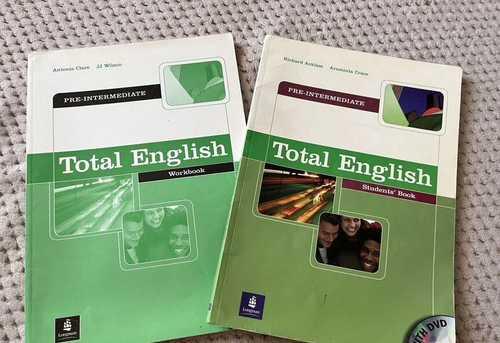 Учебник и тетрадь английский язык Total English