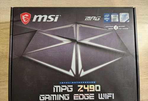 Материнская плата MSI MPG Z490 Gaming Edge WiFi