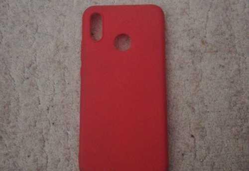 Красный чехол на Huawei p20 lite