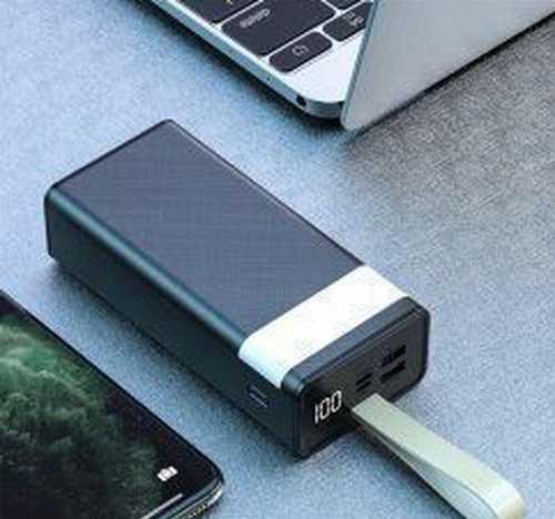 Портативный карманный зарядникмPower bank 30000mAh