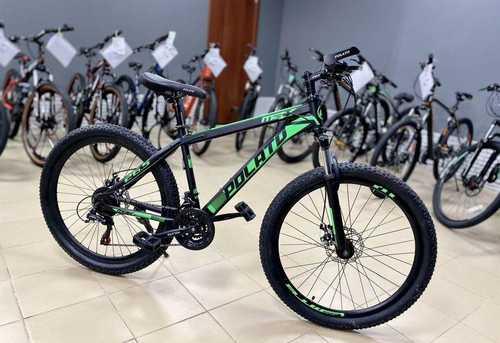 Велосипед горный Черно зеленый