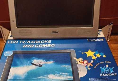 Телевизор BBK LD1906X DVD-плеер караоке MIX