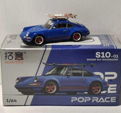 Pop Race 1/64 Porsche Singer 964 Wakeboard