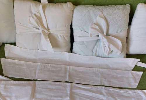 Набор из 8 подушек в детскую кроватку, цена за все