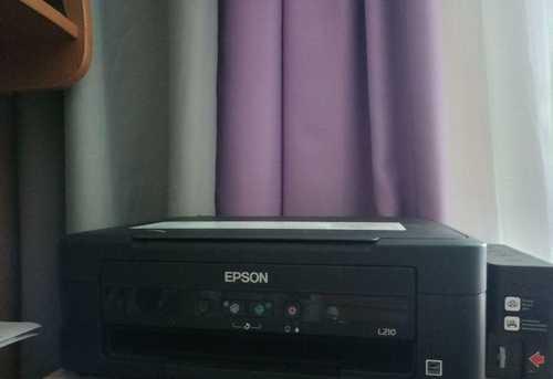 Мфу epson с снпч L210