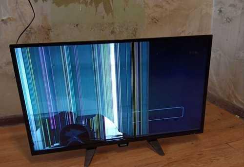 Телевизор бу разбит экрон