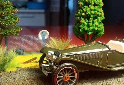 1934 riley mph matchbox, перекрас