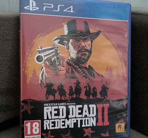 Red dead redemption 2 ps4 диск