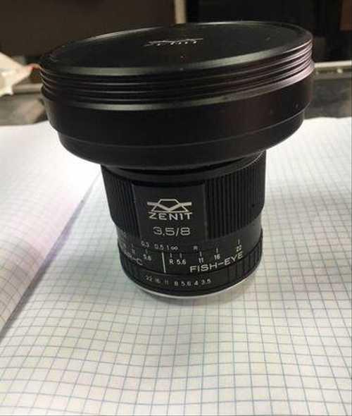 Объектив Zenitar-c 8mm f/3.5