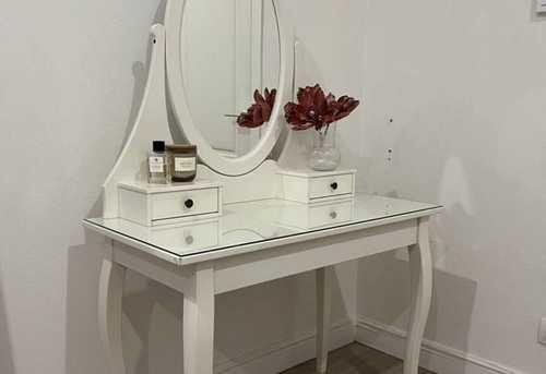 Столик с зеркалом ikea/туалетный столик