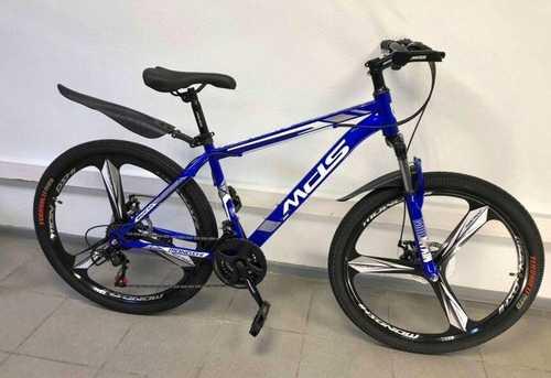 Горный велосипед с литыми Синий
