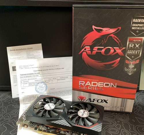 Видеокарта RX 6600 xt