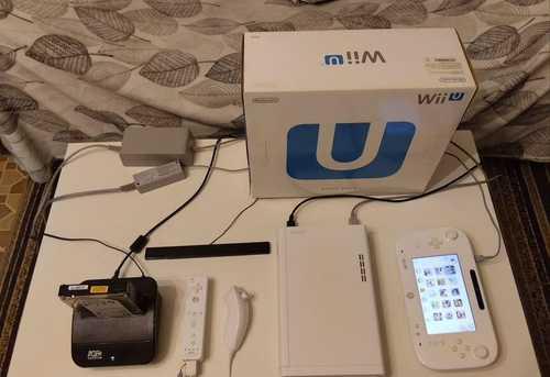 Wii U basic pack + Nunchack + Wii Mote + 2TB