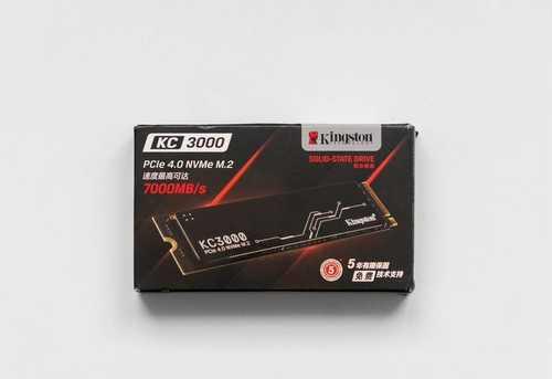 SSD nvme Kingston KC3000 2тб