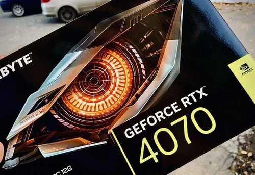Видеокарта Gigabyte GeForce RTX 4070 OC 12 гб