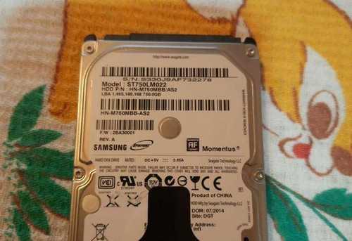 Жесткий диск Seagate 750Gb 2.5"