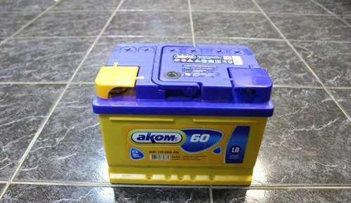 Аккумулятор Аком 60Ah 500A новый