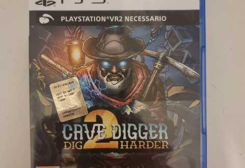 Игра на psvr2 cave digger 2