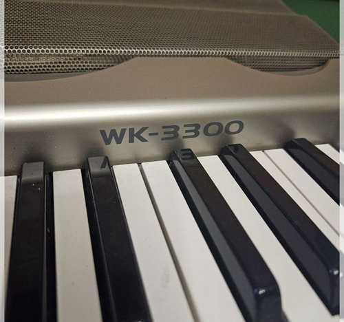 Синтезатор casio wk 3300