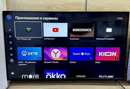 Телевизор dexp 4K Smart TV 65/165см