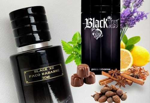 Стойкий мужской парфюм Black XS 30ml