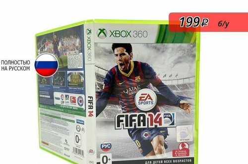 Б/у FIFA 14 Русская версия (Xbox 360 видеоигра)