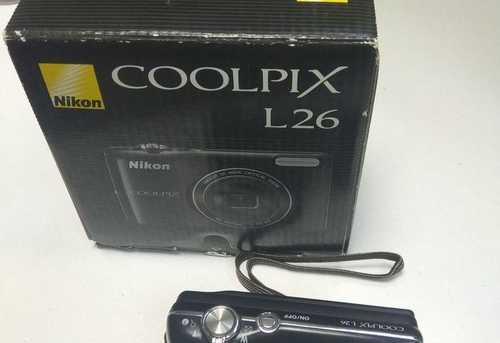 Компактный фотоаппарат nikon l26