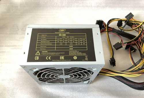 Deepcool 580W на пломбах, в идеале