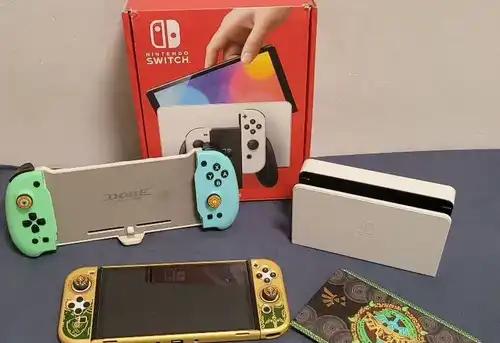 Nintendo switch oled 64Gb+256Gb (Прошитая)