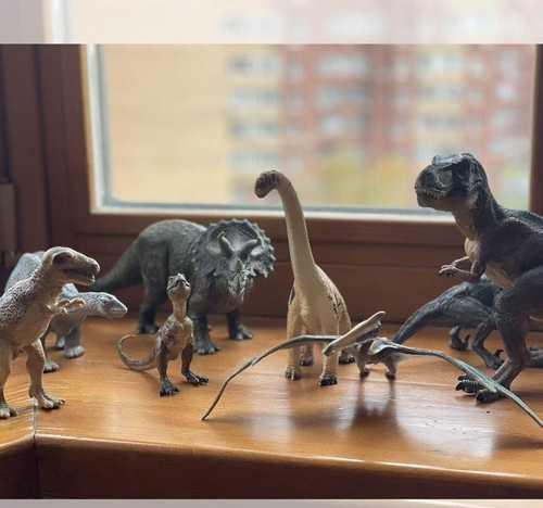 Динозавры schleich