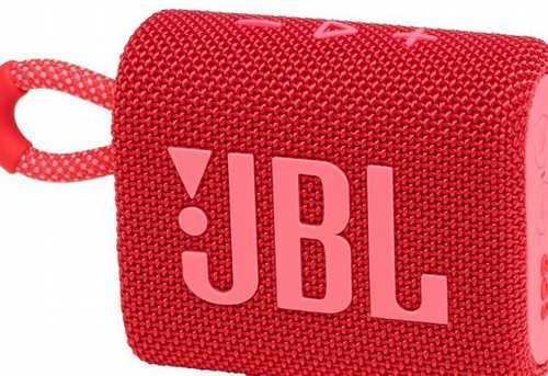 Портативная акустика JBL GO 3, красный