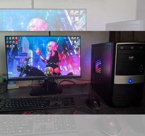 Игровой Intel i3 8Гб 500Гб GTX1060 6Гб комплект