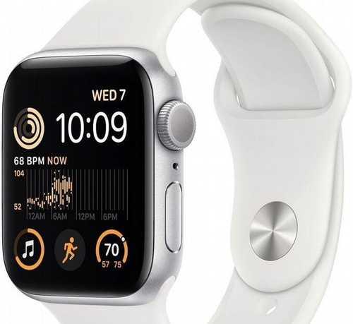 Apple Watch SE (2022) 40mm Silver Aluminum Case wi