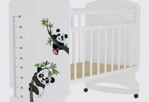 Кровать детская морозко панды